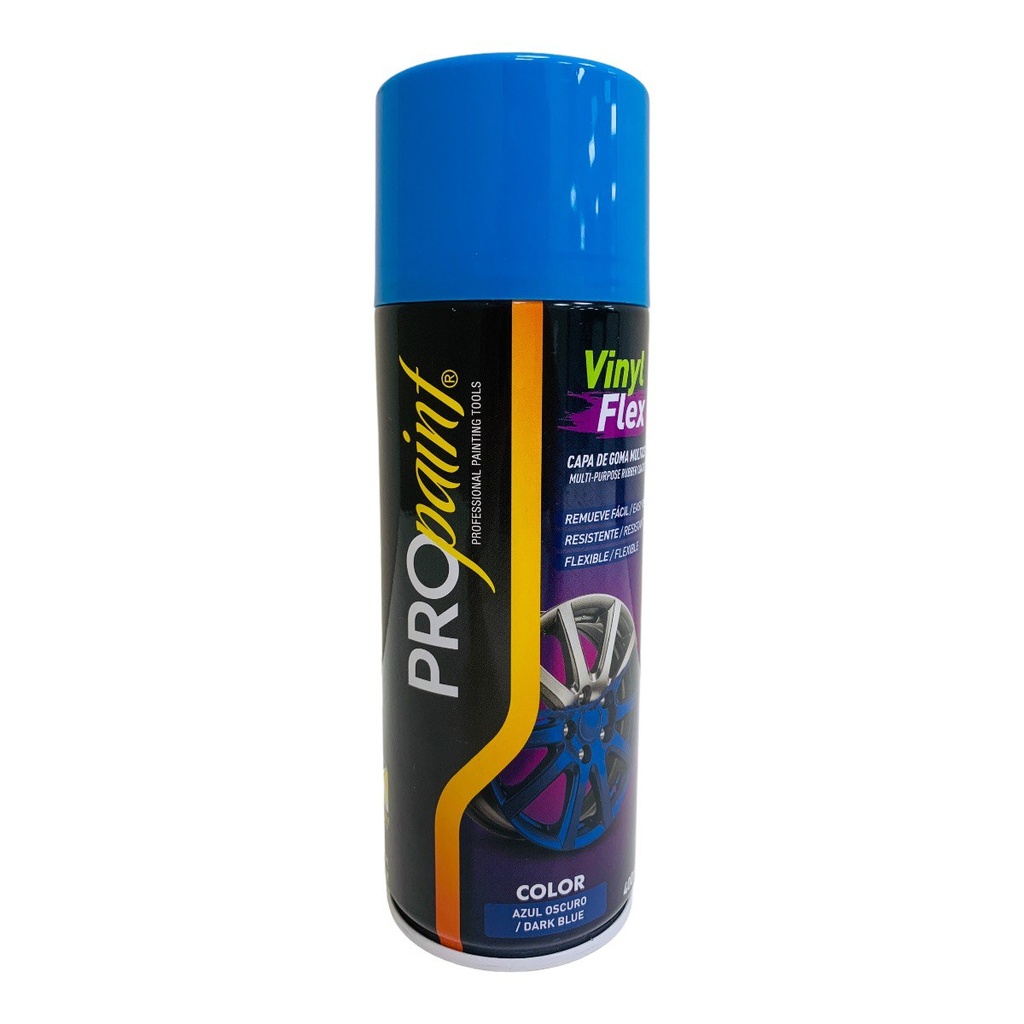 SPRAY VINYL FLEX AZUL OSCURO 400ML PRO PAINT | Litani Import Export